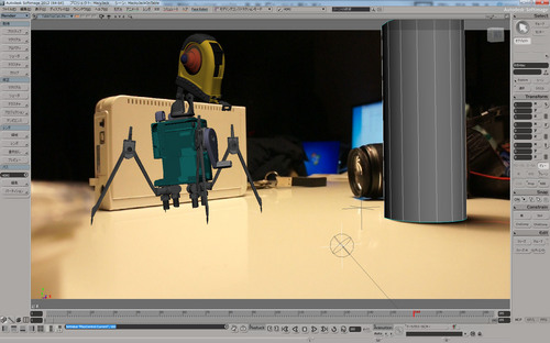 MatchMover使い方の基本: Softimage ZBrush Beginners Luck